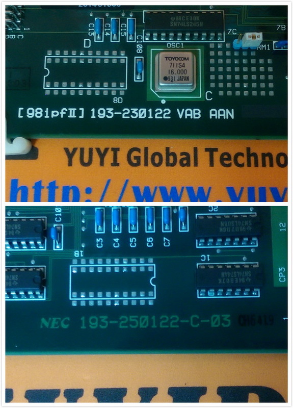 NEC [98IPFII] 193-230122 VAB AAN BOARD 193-250122-C-03 - 裕益科技自動化設備可程式 ...